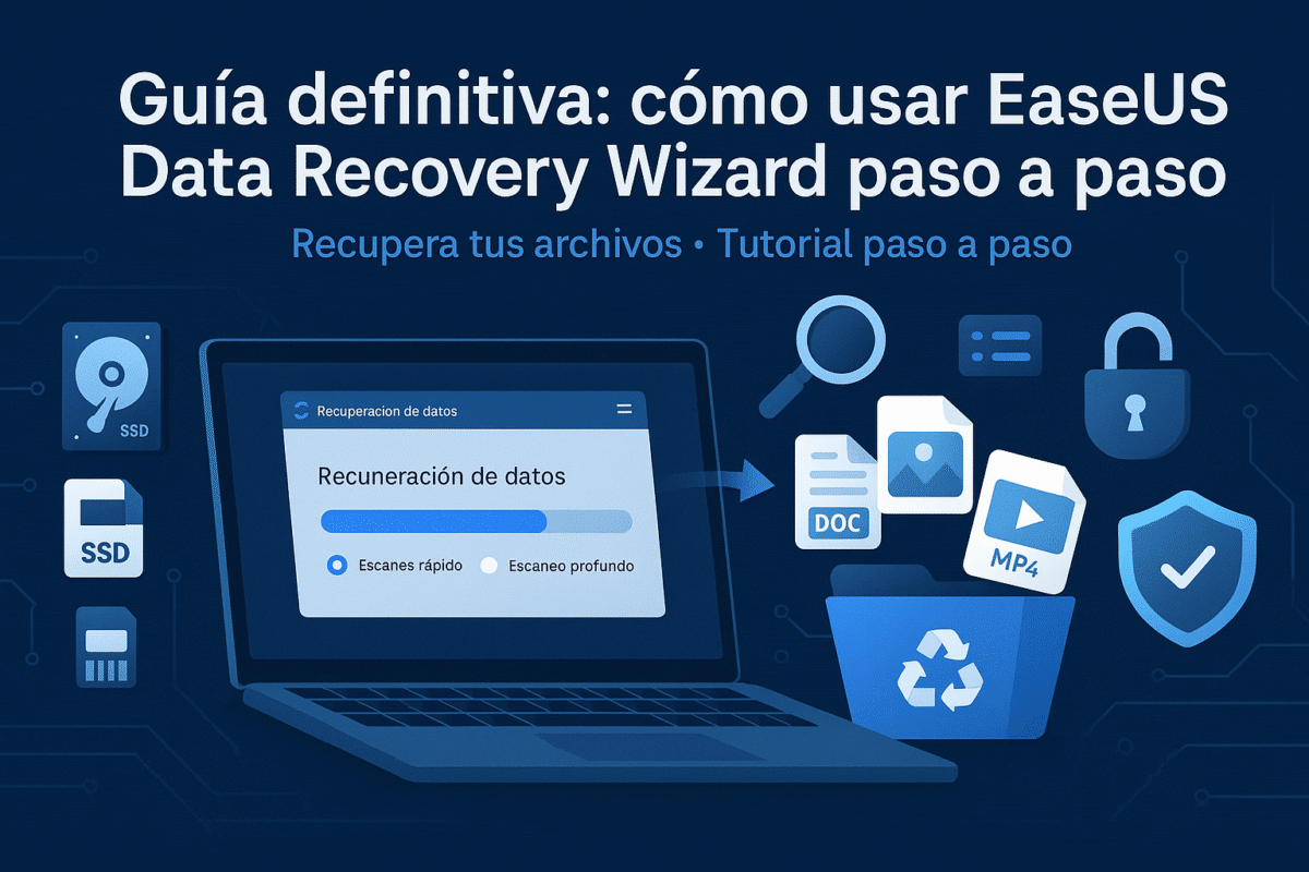 Guía definitiva: cómo usar EaseUS Data Recovery Wizard paso a paso ...